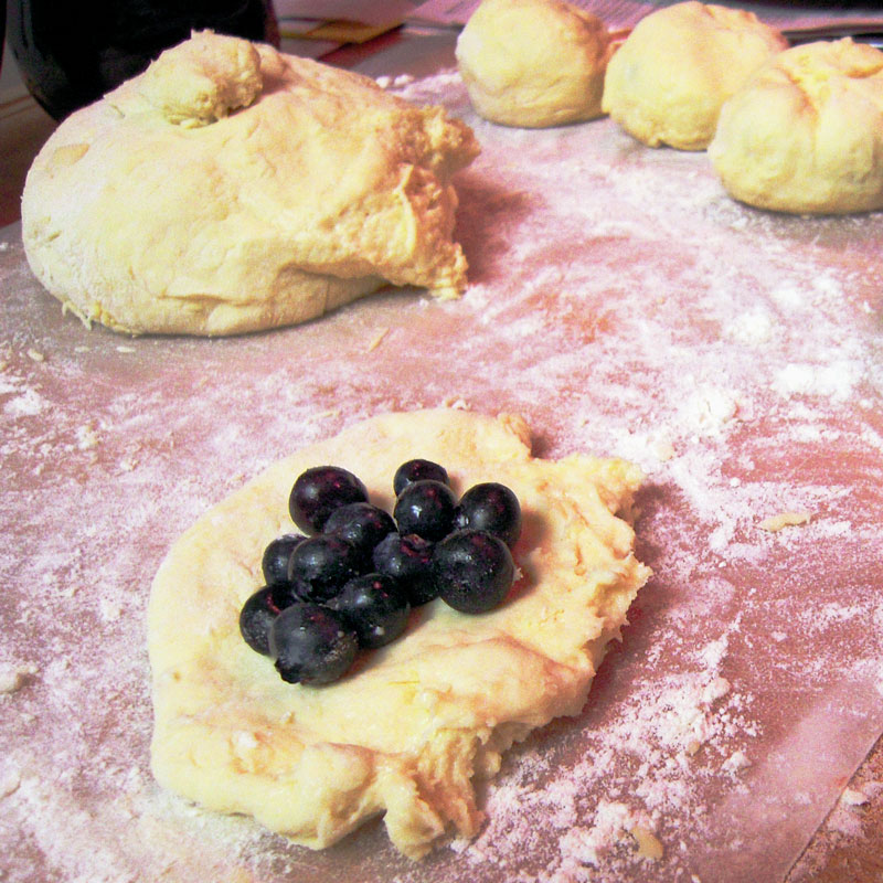 Blueberry-Cream Cheese Dumplings – Our Life in Meals